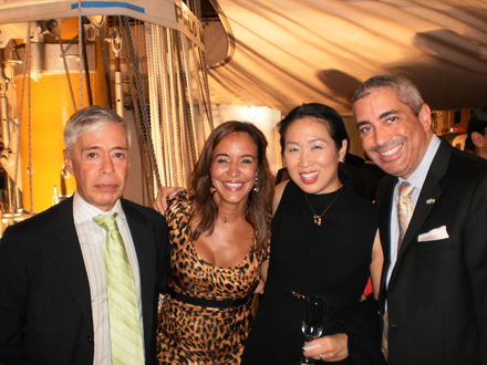 Recepção a bordo do Libertad – Fernando Machado